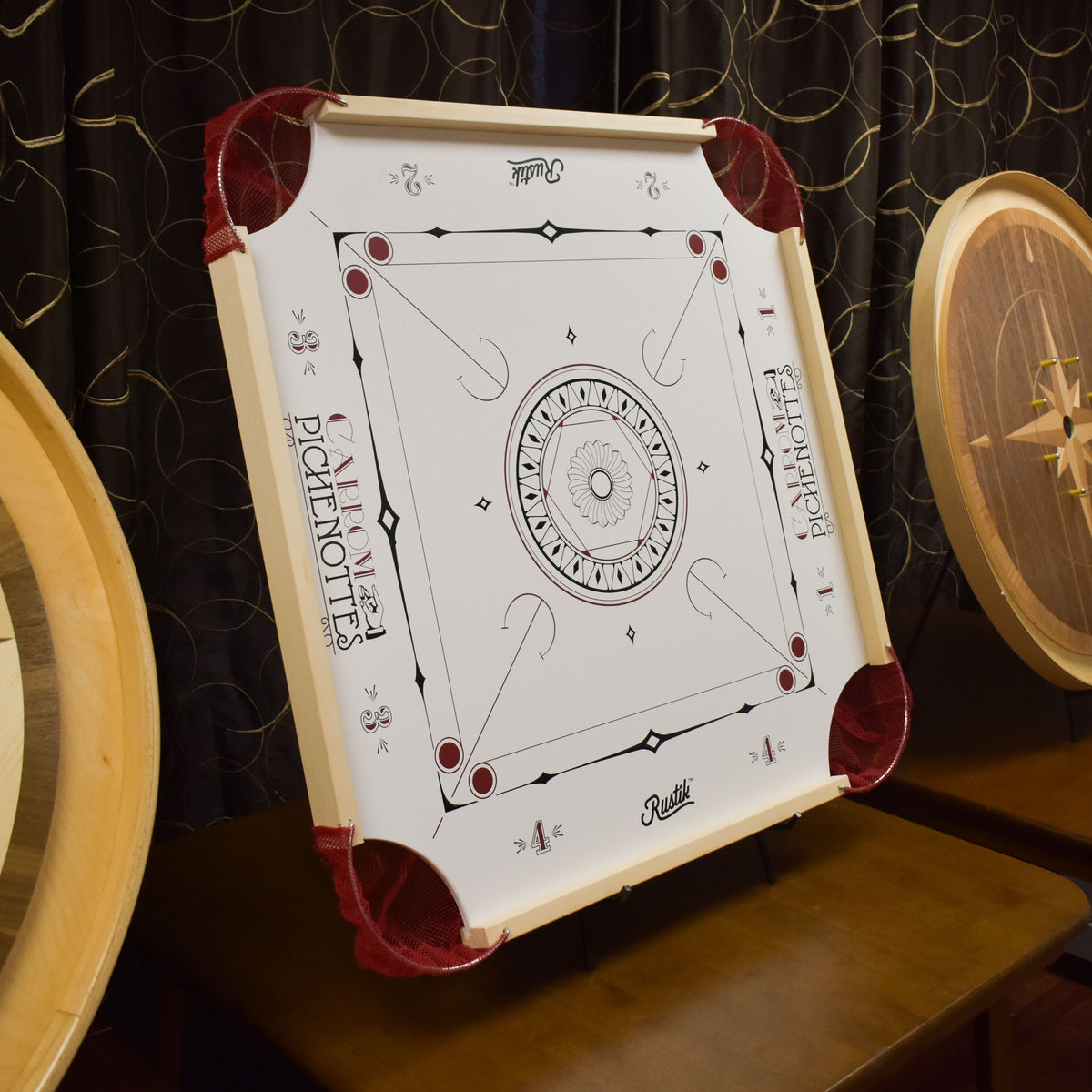 Carrom - Carrom Board for Beginners - American Style - Comes with Lazy ...